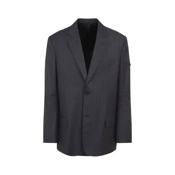 Balenciaga Wool Blazer - Gray