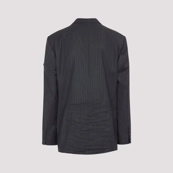 Balenciaga Wool Blazer - Gray