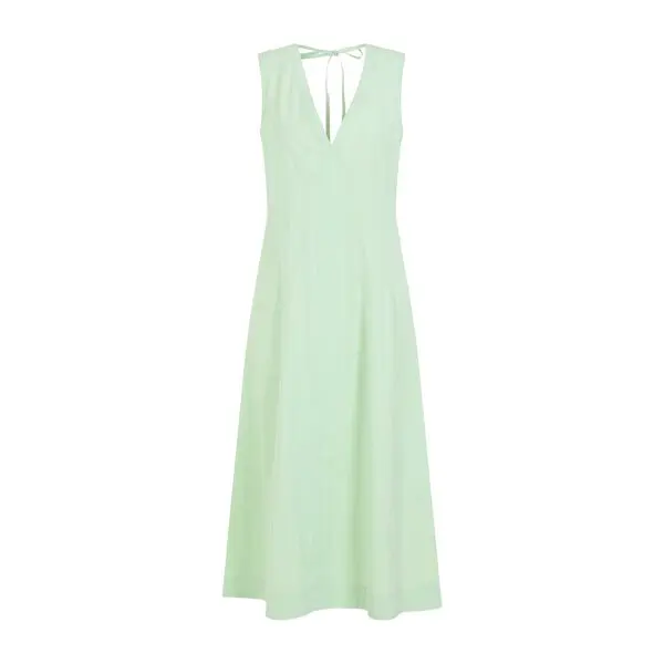 Bottega Veneta Compact Cotton Midi Dress - Green