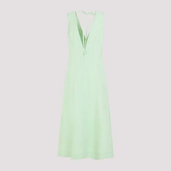Bottega Veneta Compact Cotton Midi Dress