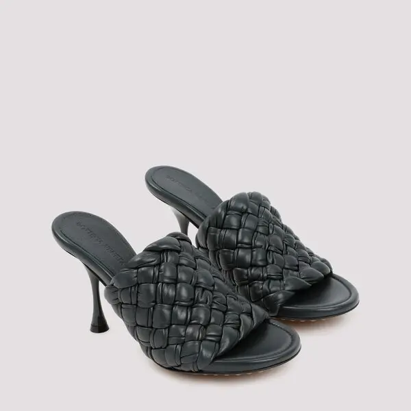Bottega Veneta Woven Leather High Heel Sandals