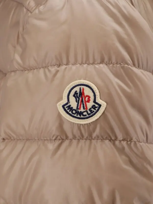 Moncler Jasmin Hooded Down Jacket - Cream
