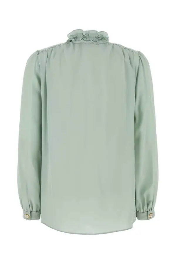Valentino Garavani Silk Ruffled Shirt