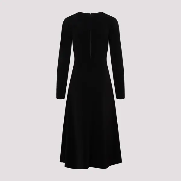 Balenciaga Long Sleeve Round Neck Dress