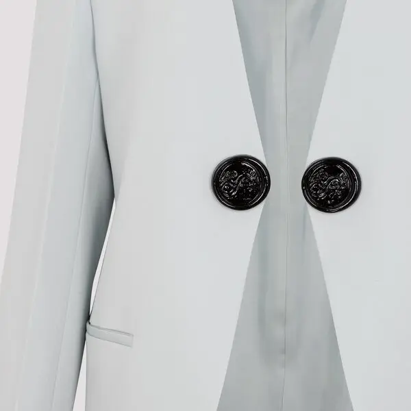 JIL SANDER Chinablue Wool Jacket