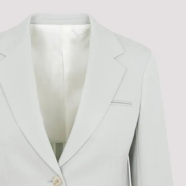 LANVIN Sage Virgin Wool Blazer