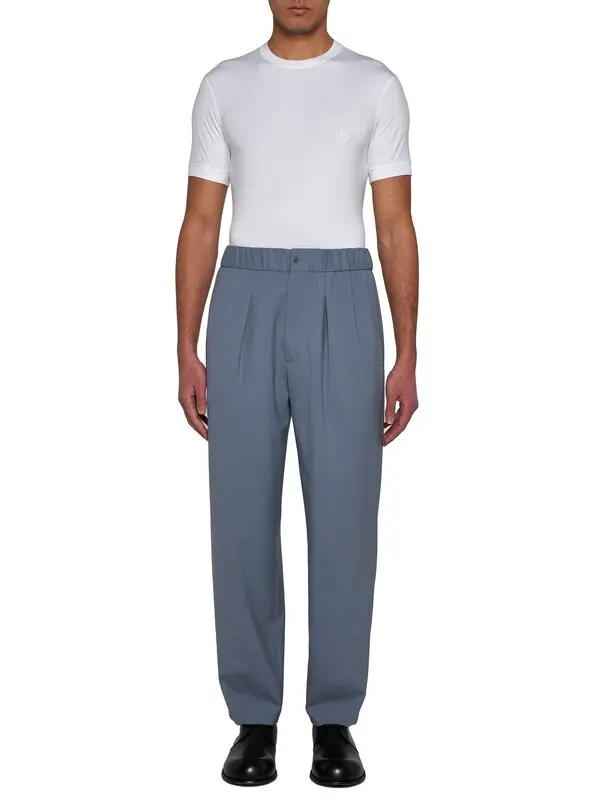 Giorgio Armani Icon Crew Neck T-shirt In Stretch Viscose Jersey