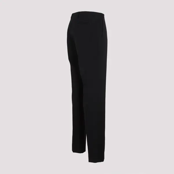 LANVIN Wool Cigarette Leg Trousers