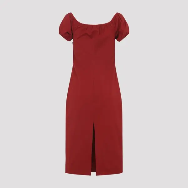 Miu Miu Cotton Midi Dress