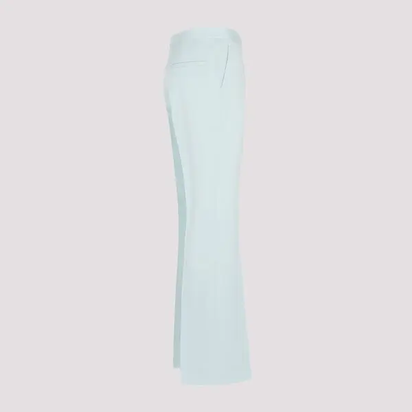 JIL SANDER Wool Trousers - Blue