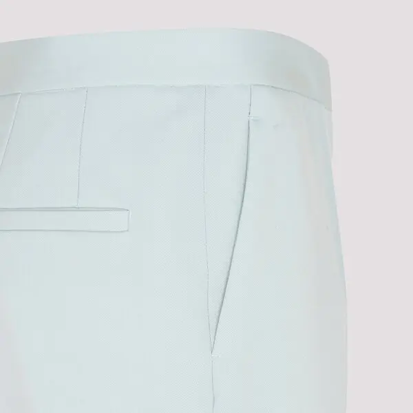 JIL SANDER Wool Trousers - Blue