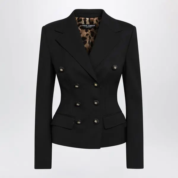 Dolce & Gabbana Single-breasted Wool Jacket