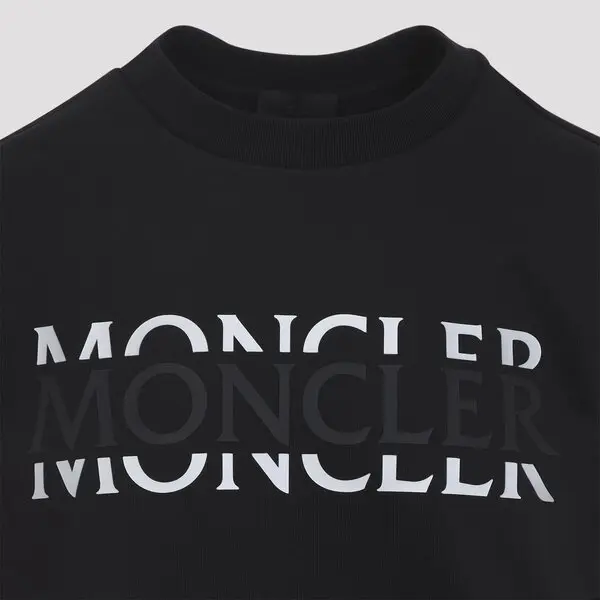Moncler Cotton Sweatshirt With Chest Logo