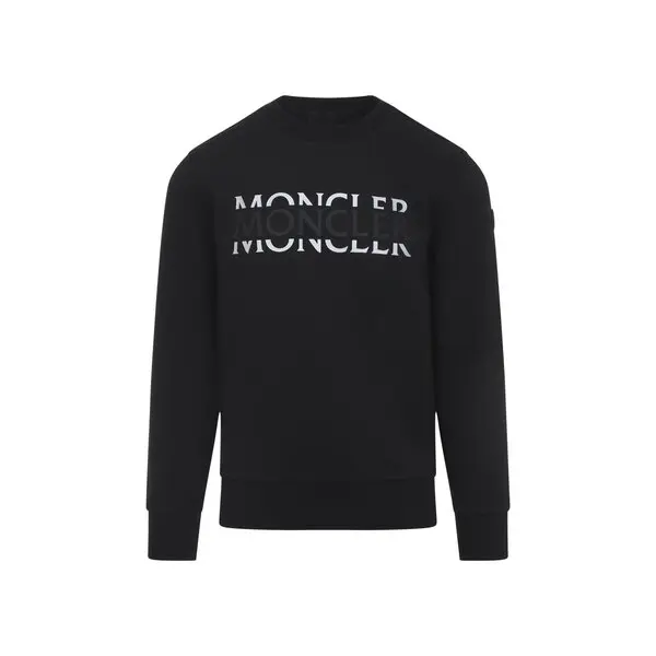 Moncler Cotton Sweatshirt With Chest Logo