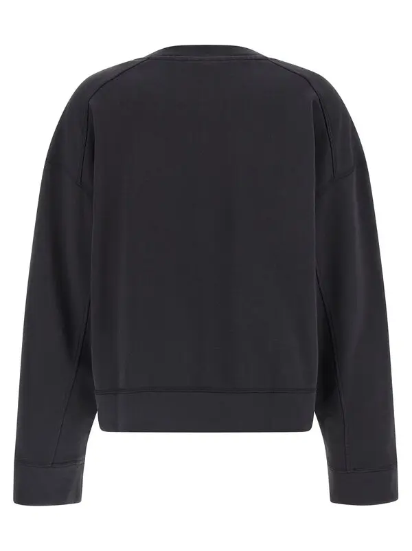 GANNI Isoli Sweatshirt With Graphic Print - Black