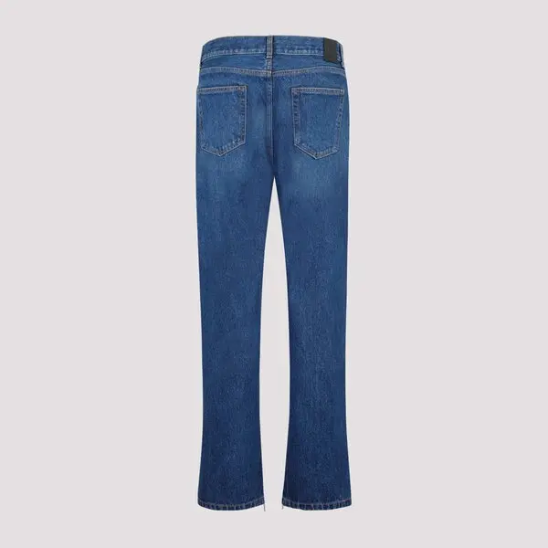 Off-White Skate Jeans With Zipped Cuffs