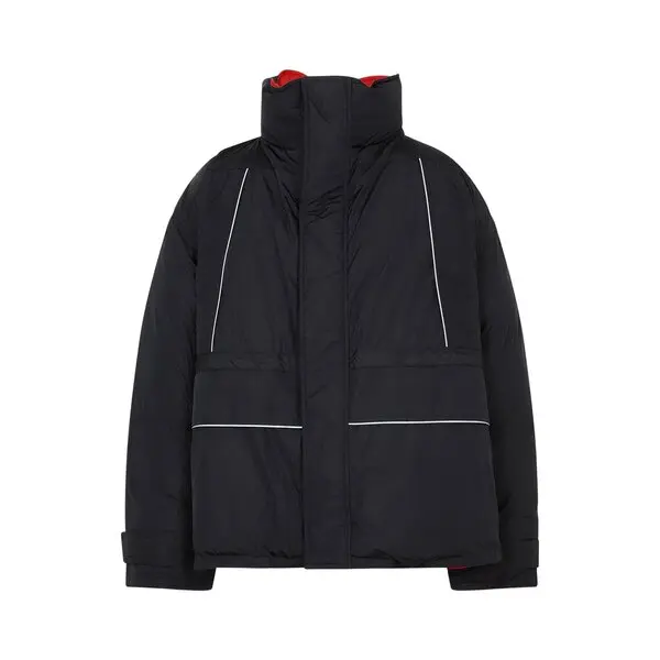 Balenciaga Wrap Parka - Black