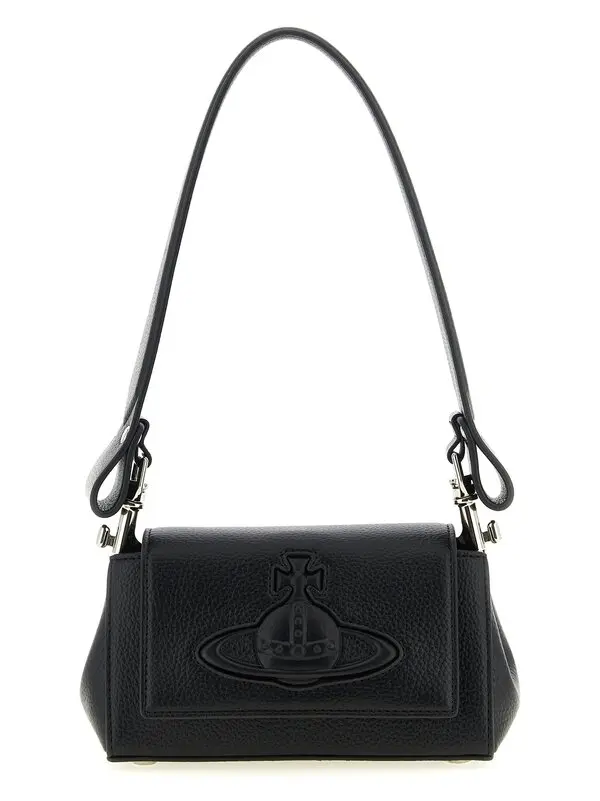 VIVIENNE WESTWOOD Hazel Small Shoulder Bag - Black