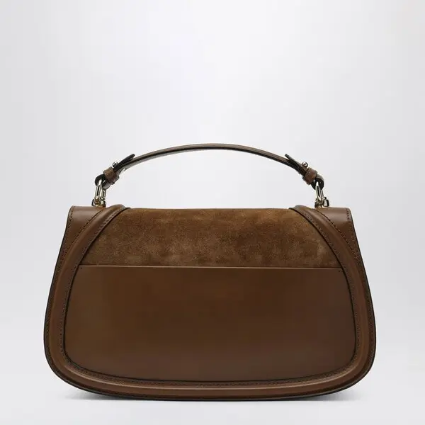 Gucci Suede Mini Blondie Shoulder Bag - Brown