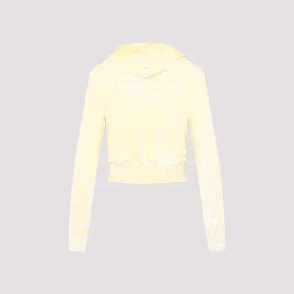Balenciaga Fitted Zip-up Hoodie