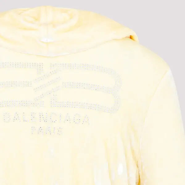 Balenciaga Fitted Zip-up Hoodie
