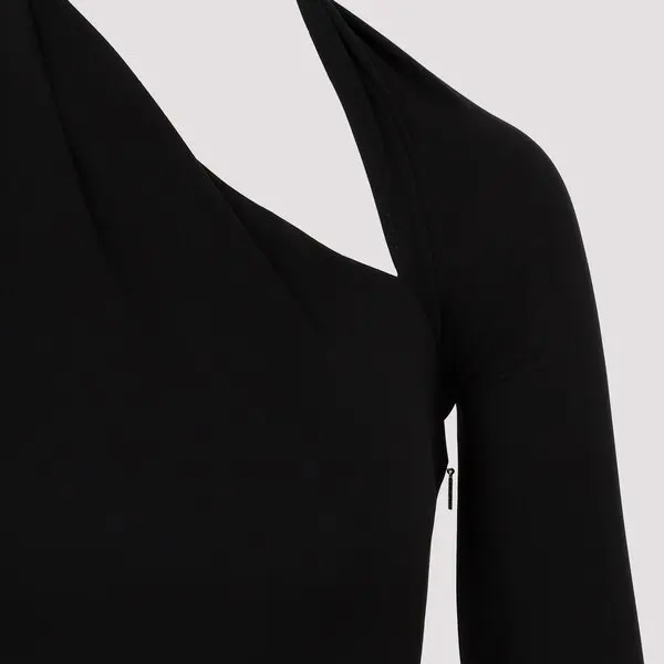 Versace One-shoulder Cocktail Dress