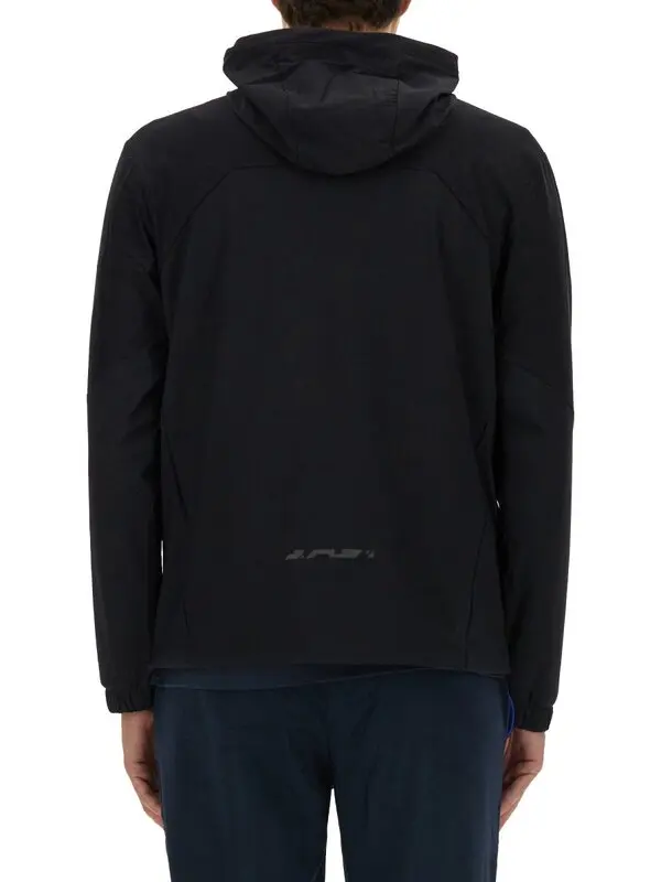BOSS Technical Fabric Sweatshirt With Drawstring Hood