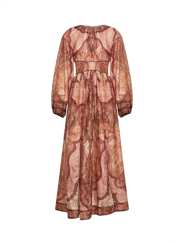 Zimmermann Tapestry Print Maxi Dress - Multicolor