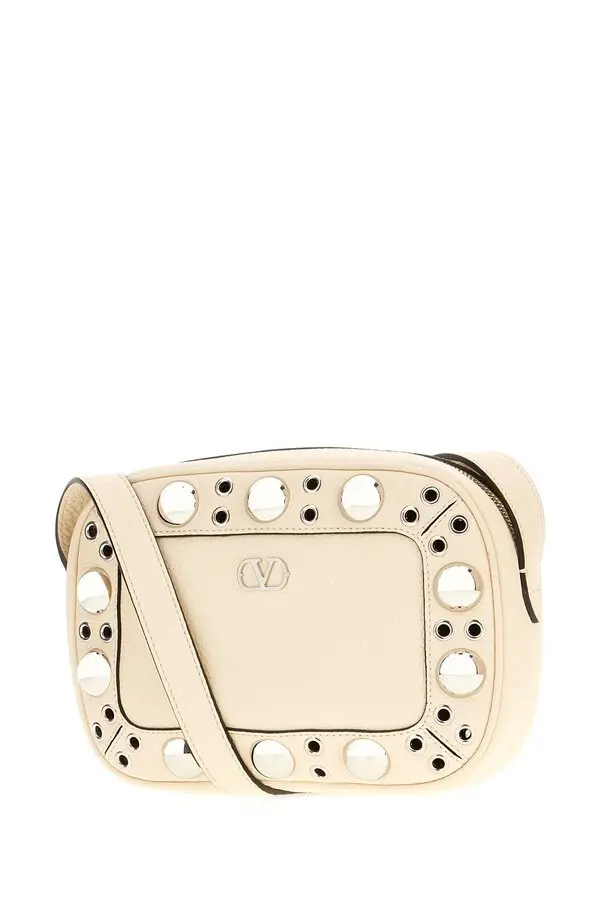 Valentino Garavani Embellished Leather Crossbody Bag
