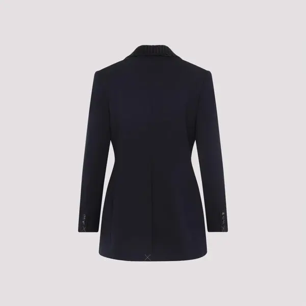 Bottega Veneta Intrecciato Collar Tuxedo Jacket