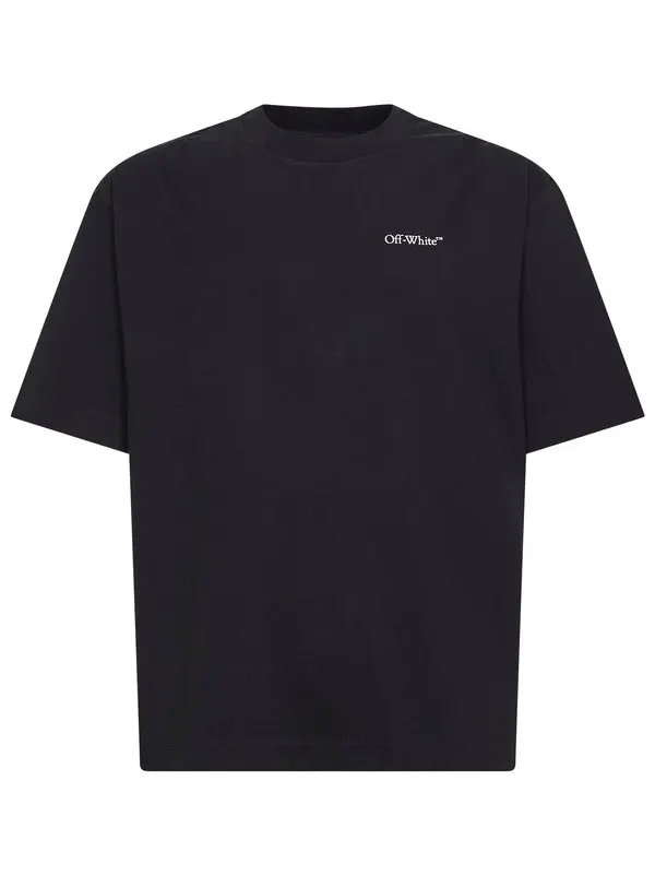 Off-White Black Jersey Half Arrow Skate T-shirt - Multicolor