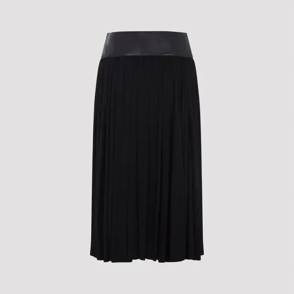 Alaïa Belt Midi Skirt