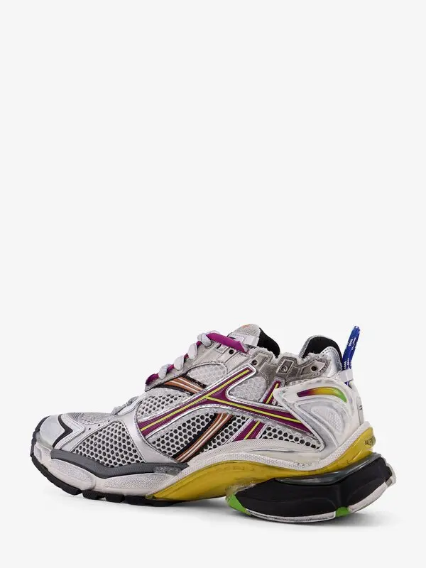 Balenciaga Runner Low-top Mesh Sneakers - Multicolor