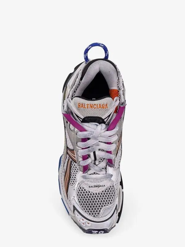 Balenciaga Runner Low-top Mesh Sneakers - Multicolor