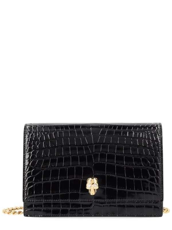 Alexander McQueen Small Skull Bag - Black