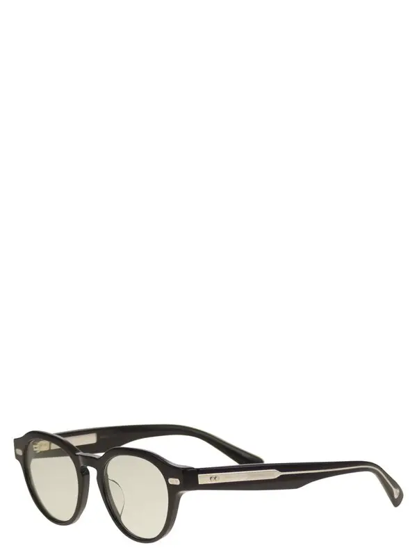 Brunello Cucinelli Iconic Meridian Acetate Round Frame Sunglasses
