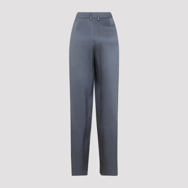 Giorgio Armani Nine Iron Silk Trousers - Gray