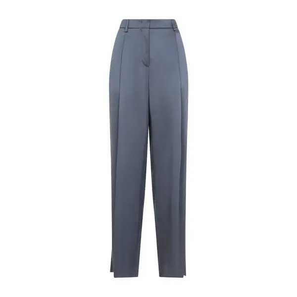 Giorgio Armani Nine Iron Silk Trousers - Gray
