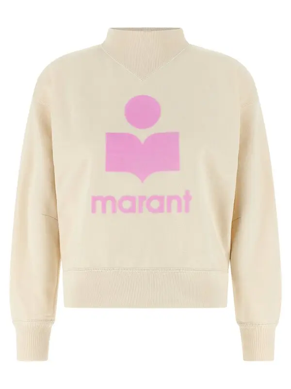 Isabel Marant Étoile Mobyli' Logo Sweatshirt - Cream