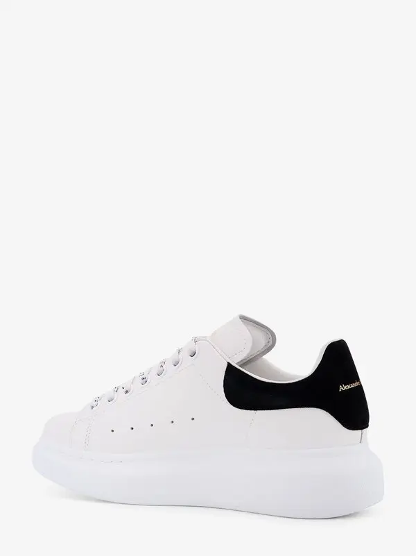 Alexander McQueen Oversized Leather Sneakers With Suede Detail - Multicolor