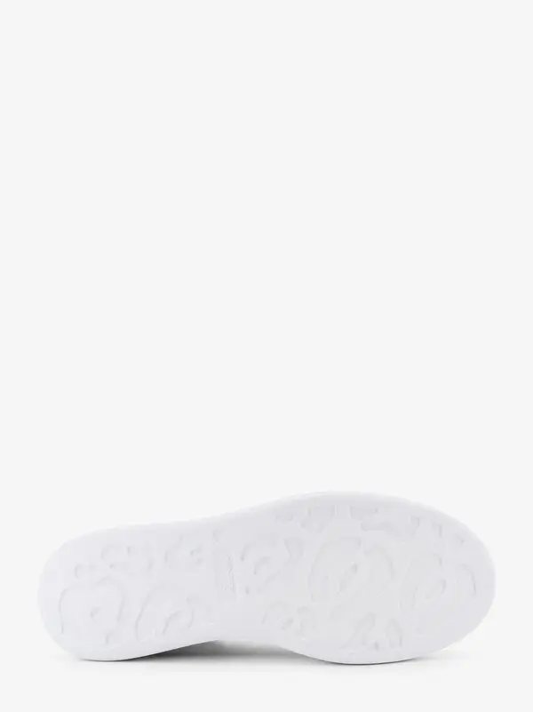 Alexander McQueen Oversized Leather Sneakers With Suede Detail - Multicolor