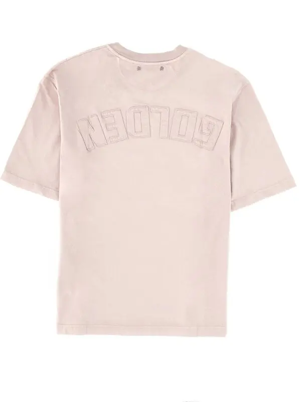 GOLDEN GOOSE Logo T-shirt - Pink