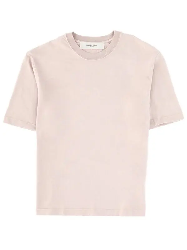 GOLDEN GOOSE Logo T-shirt - Pink