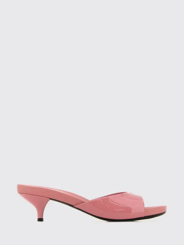 Prada Heeled Mules - Pink