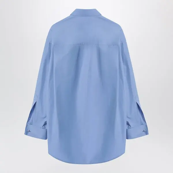 Balenciaga Cotton Shirt With Embroidered Logo