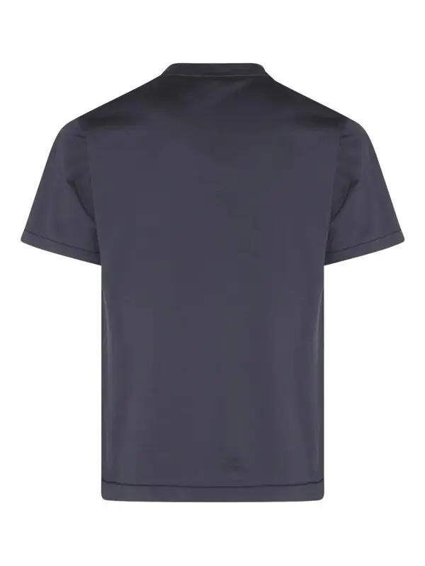 Stone Island Slim Fit Cotton Jersey T-shirt With Compass Patch