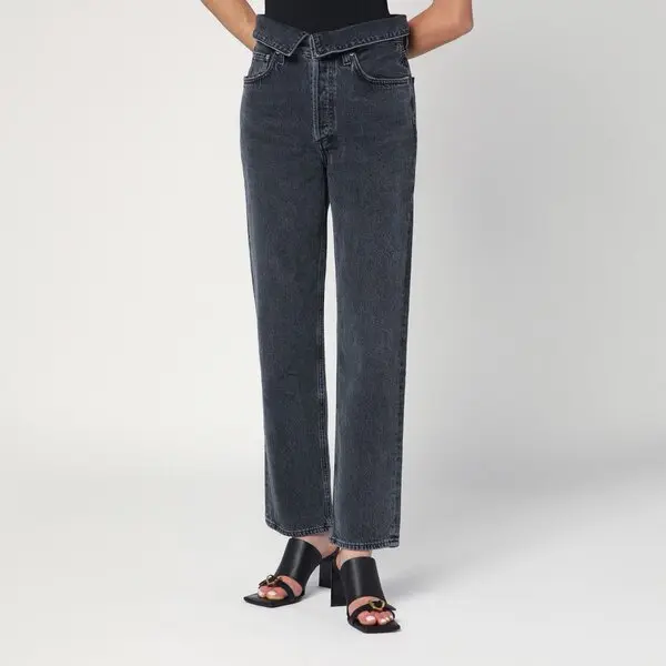 AGOLDE Echo Jeans In Grey Zefiro