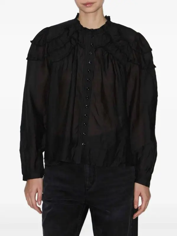 Isabel Marant Étoile Christa Blouse - Black