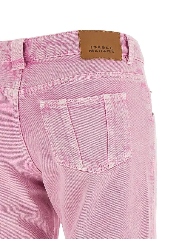 Isabel Marant Étoile Jaylis Jeans - Pink