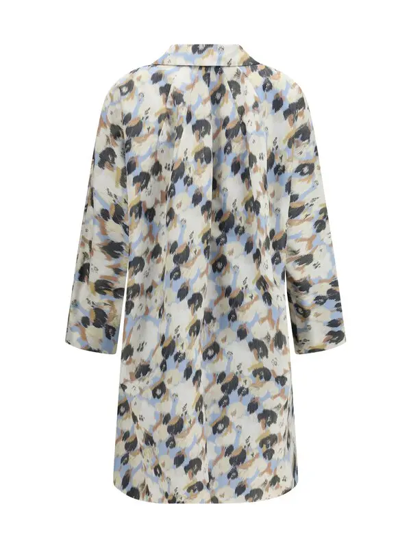 Marni Printed Button Parka Coat